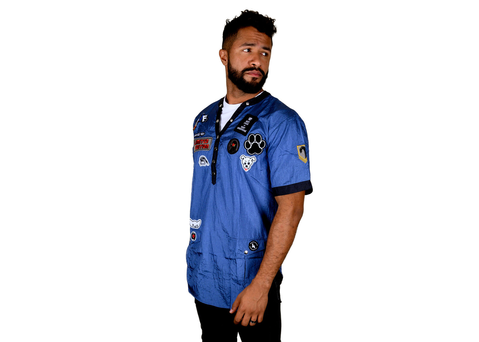 Tikima Figarino Cobalt Blue Grooming Shirt