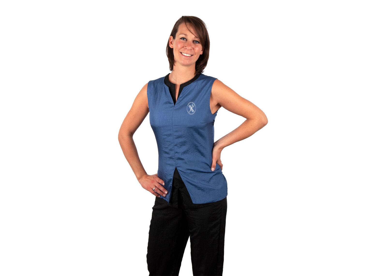 Tikima Belina Cobalt Blue Grooming Shirt